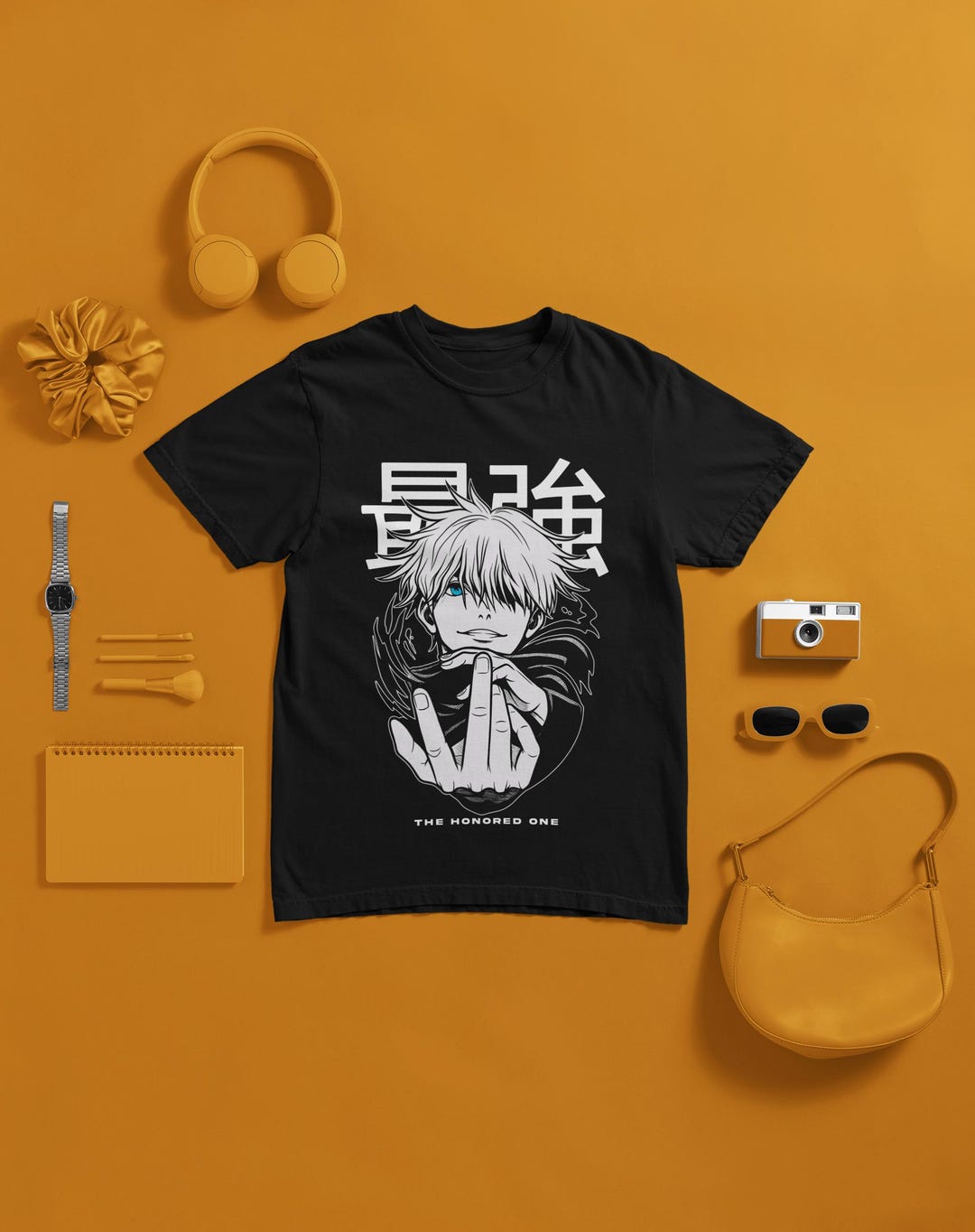 Gojo Satoru Anime Shirt: Jujutsu Kaisen Unisex Tee, Gojo Manga, Comfort ...