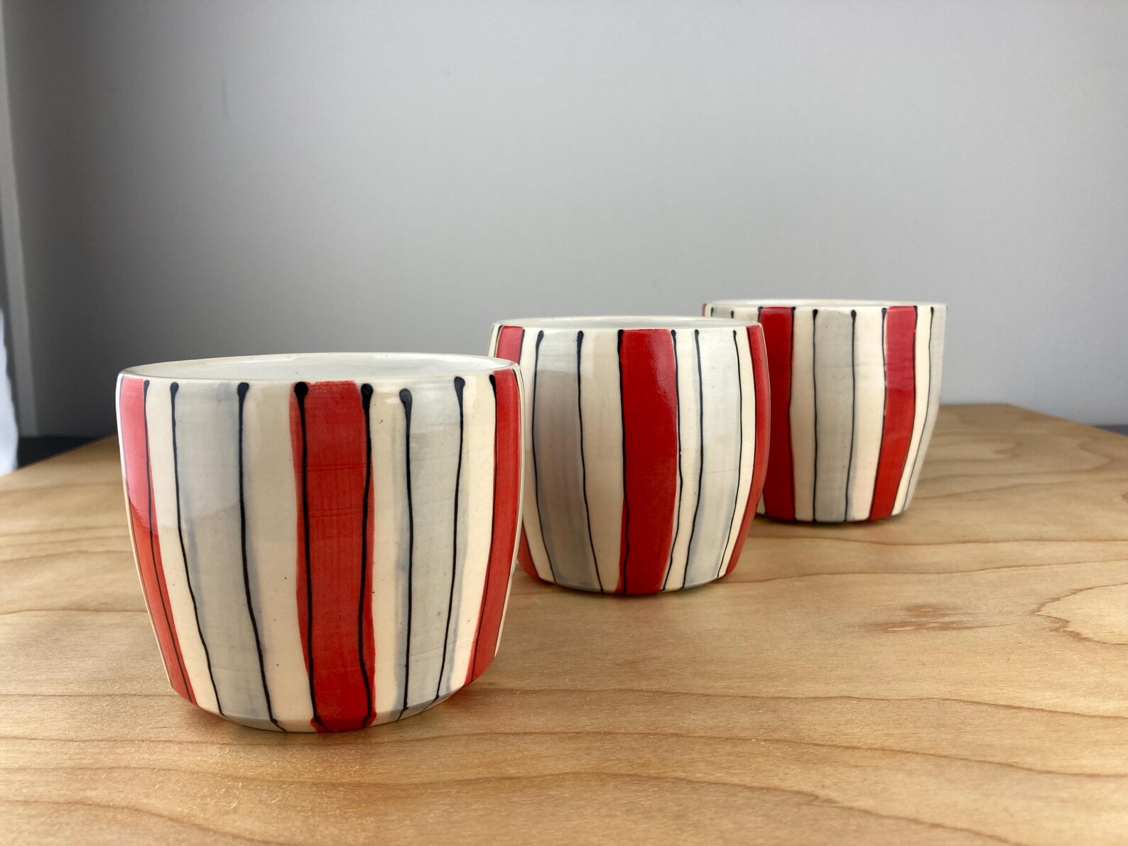 Handmade Ceramic Cup - Small Tumbler - Pottery Gift - Whimsical Circus ...