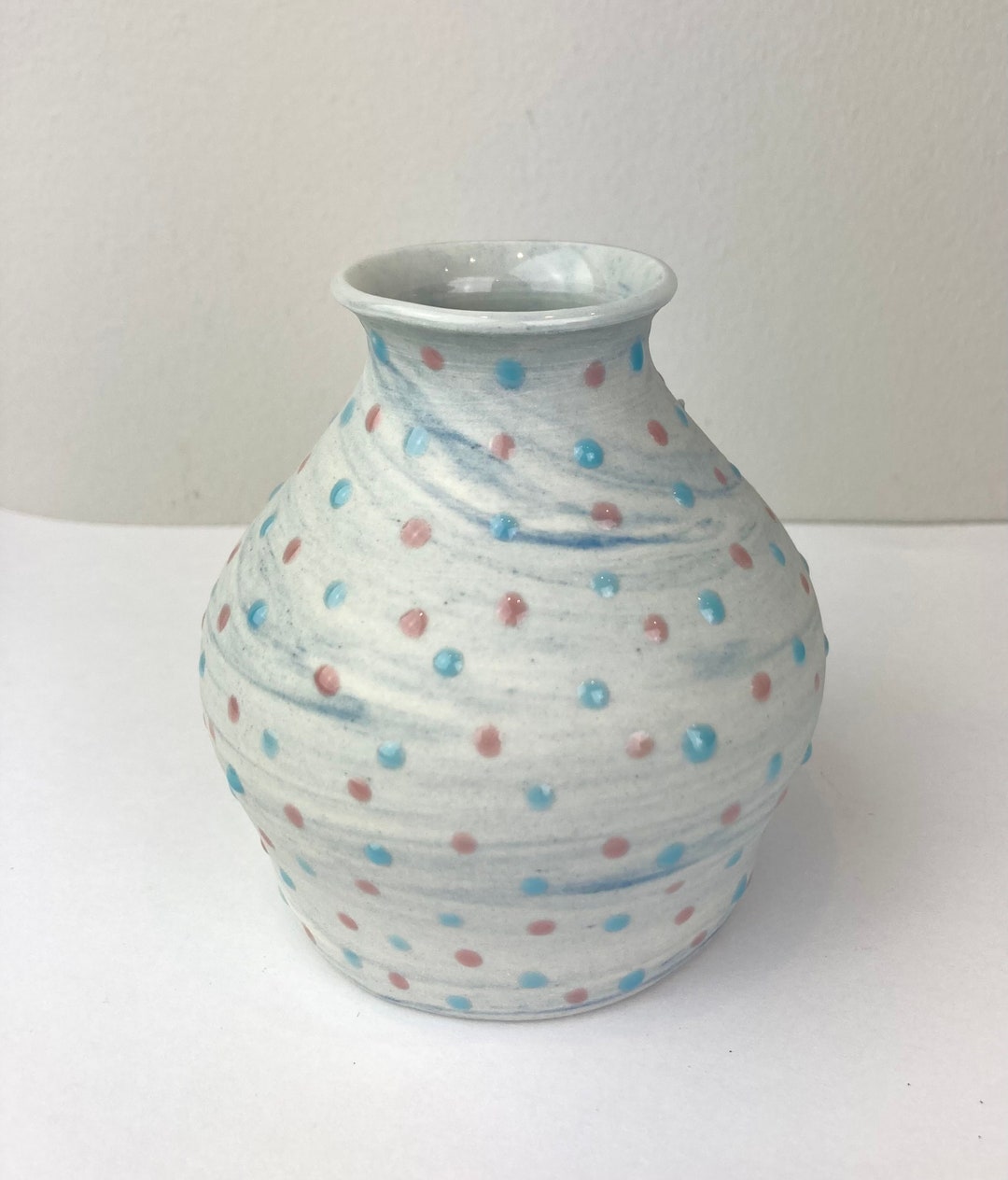 Handmade Ceramic Bud Vase Porcelain Small Vase Home Decor Gift Idea ...