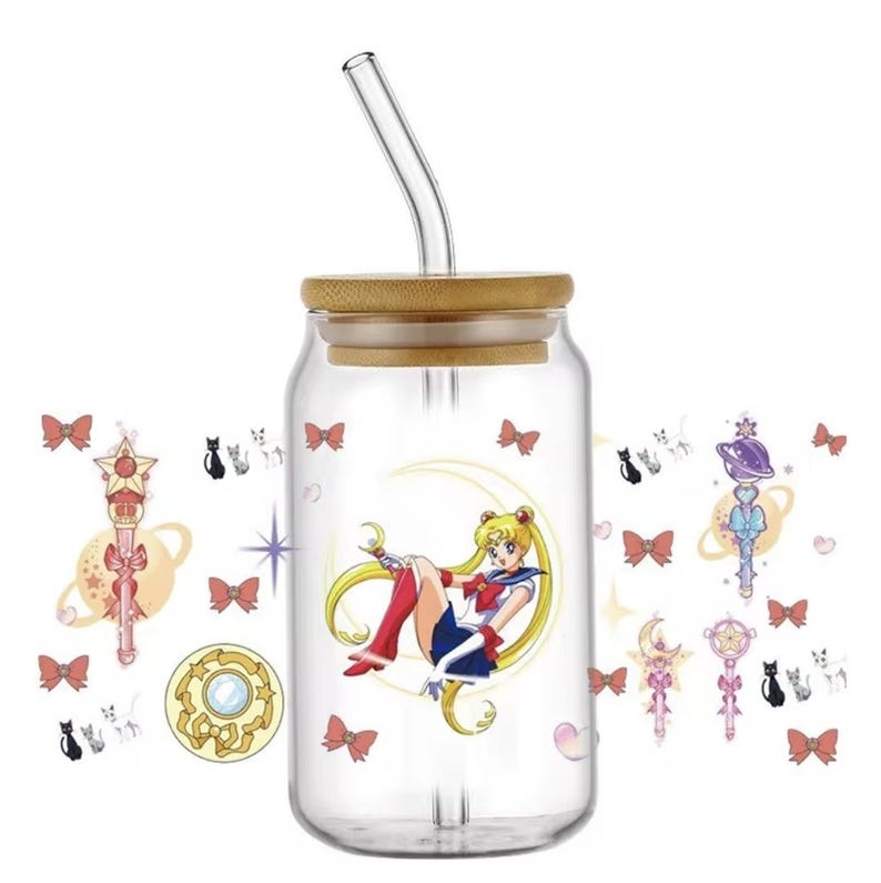 Sailor Moon & Sakura Card Captor Tumbler Cups - Drinking Bottles ...