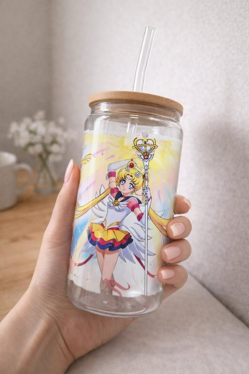 Sailor Moon & Sakura Card Captor Tumbler Cups - Drinking Bottles ...