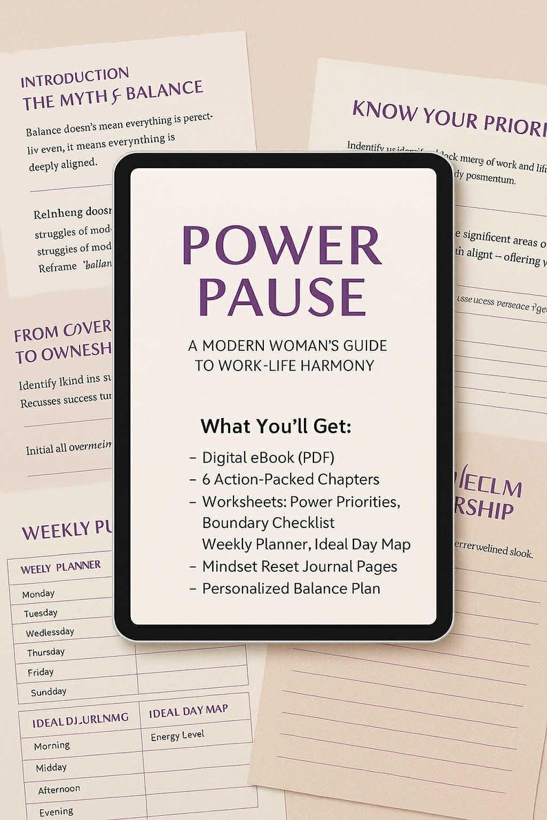 Ready to Take Your Time and Energy? Power Pause is Your Empowering ...