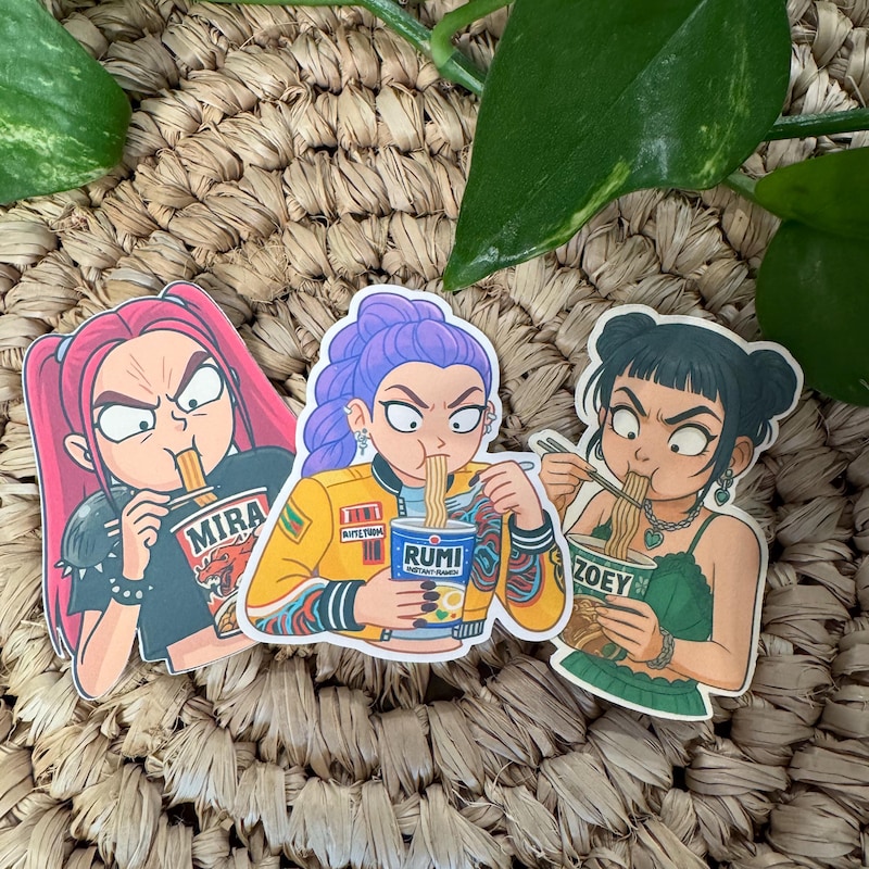 Kpop demon hunters ramen - Etsy.de