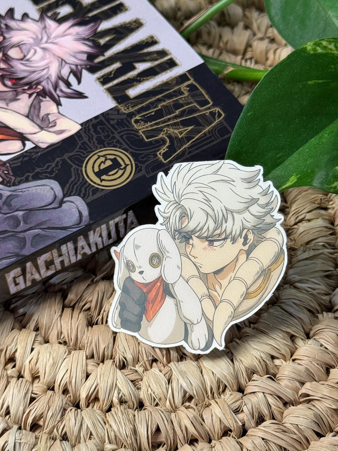 Rudo Sticker Inspired by Gachiakuta – Matte & Waterproof Anime Stickers ...