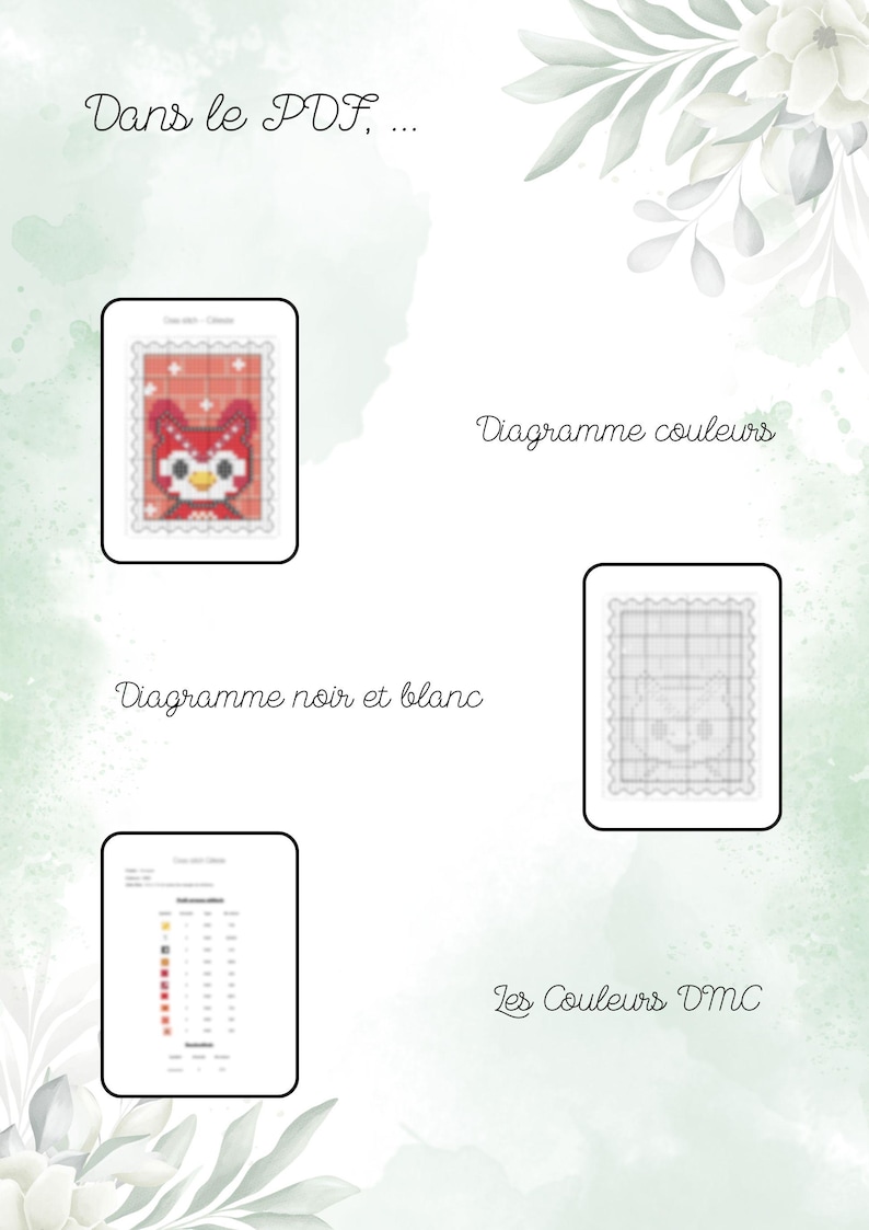 Enchin Snowe (enhypen) K-pop Stamp Cross Stitch Chart - Embroidery ...