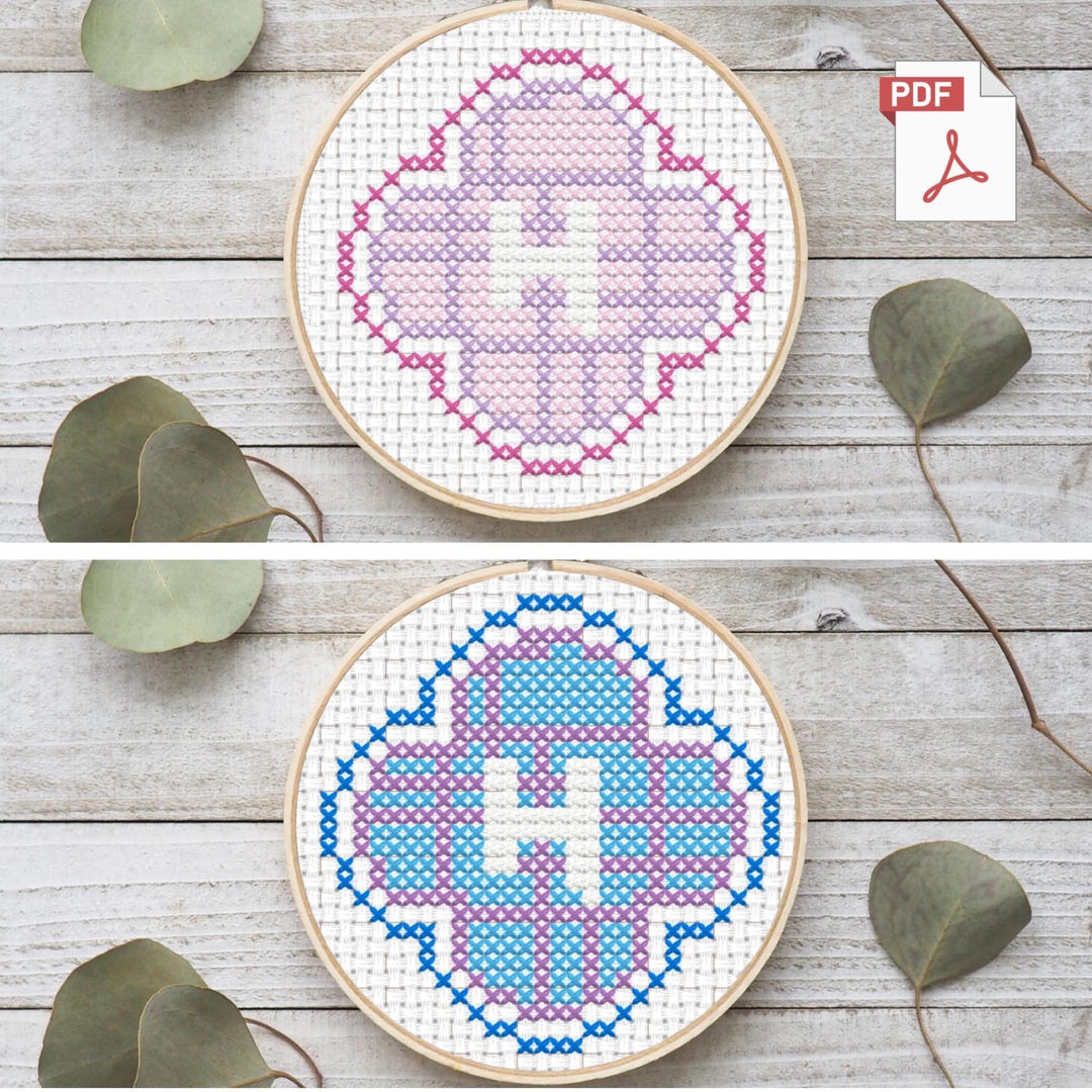 Huntrix Kpop Demon Hunter Cross Stitch Pattern - Large K-pop Embroidery ...
