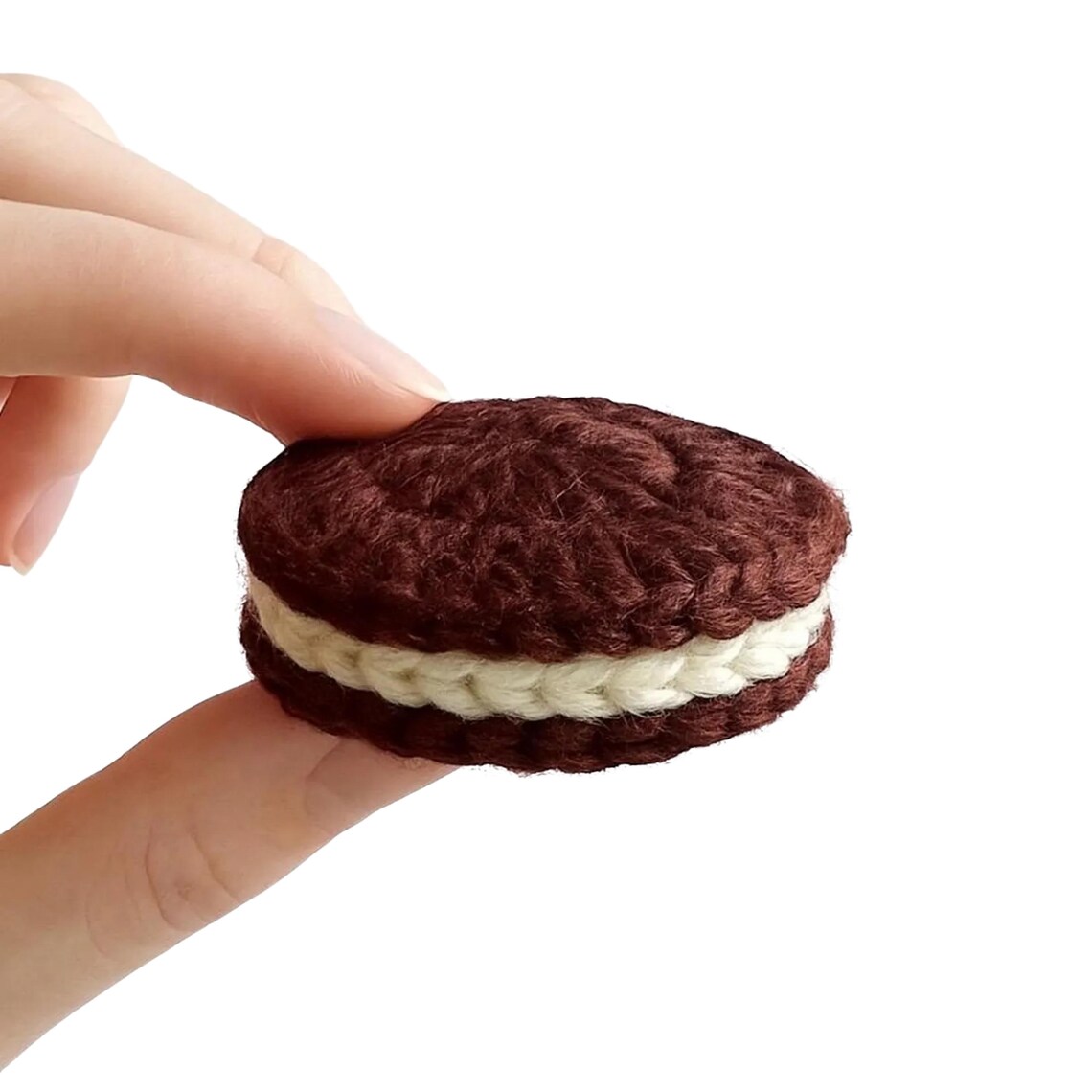 Crochet Oreo Cookie Pattern: Amigurumi Food Plush (PDF Digital Download ...