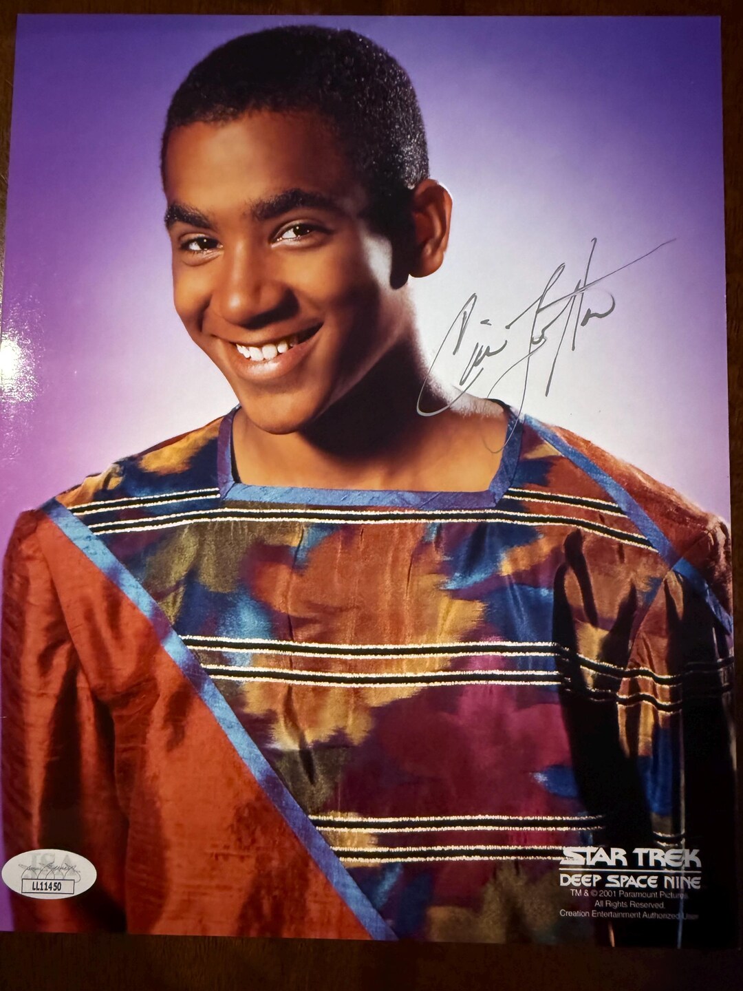 Cirroc Lofton Hand Signed in Person Autograped Star Trek Deep Space 9 ...