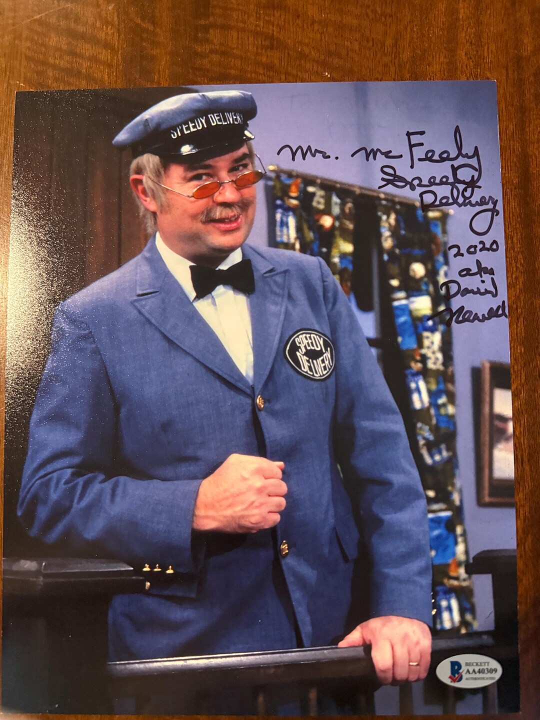 David Newell Hand Signed in Person Autograoh Mr. Roger’s Neighborhood ...