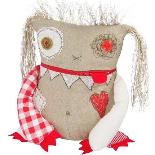 Worry Monster Doll Anxiety Relief Gift Personalized Stuffed - Etsy