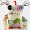 Worry Monster Doll, Anxiety Relief Gift, Personalized Stuffed Monster ...