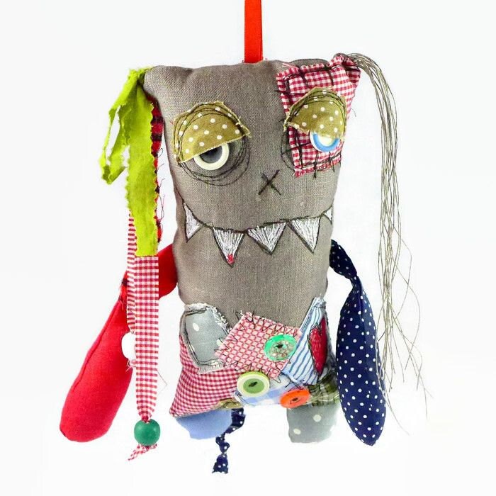 Monster Doll Personalized Gift for Him Monster Shelf Sitter - Etsy