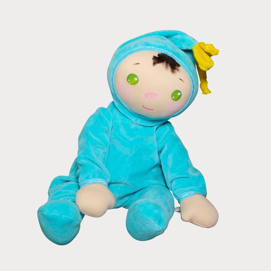 Soft Cotton Doll, Cuddle Time Rag Doll, Waldorf Inspired Sleeping ...