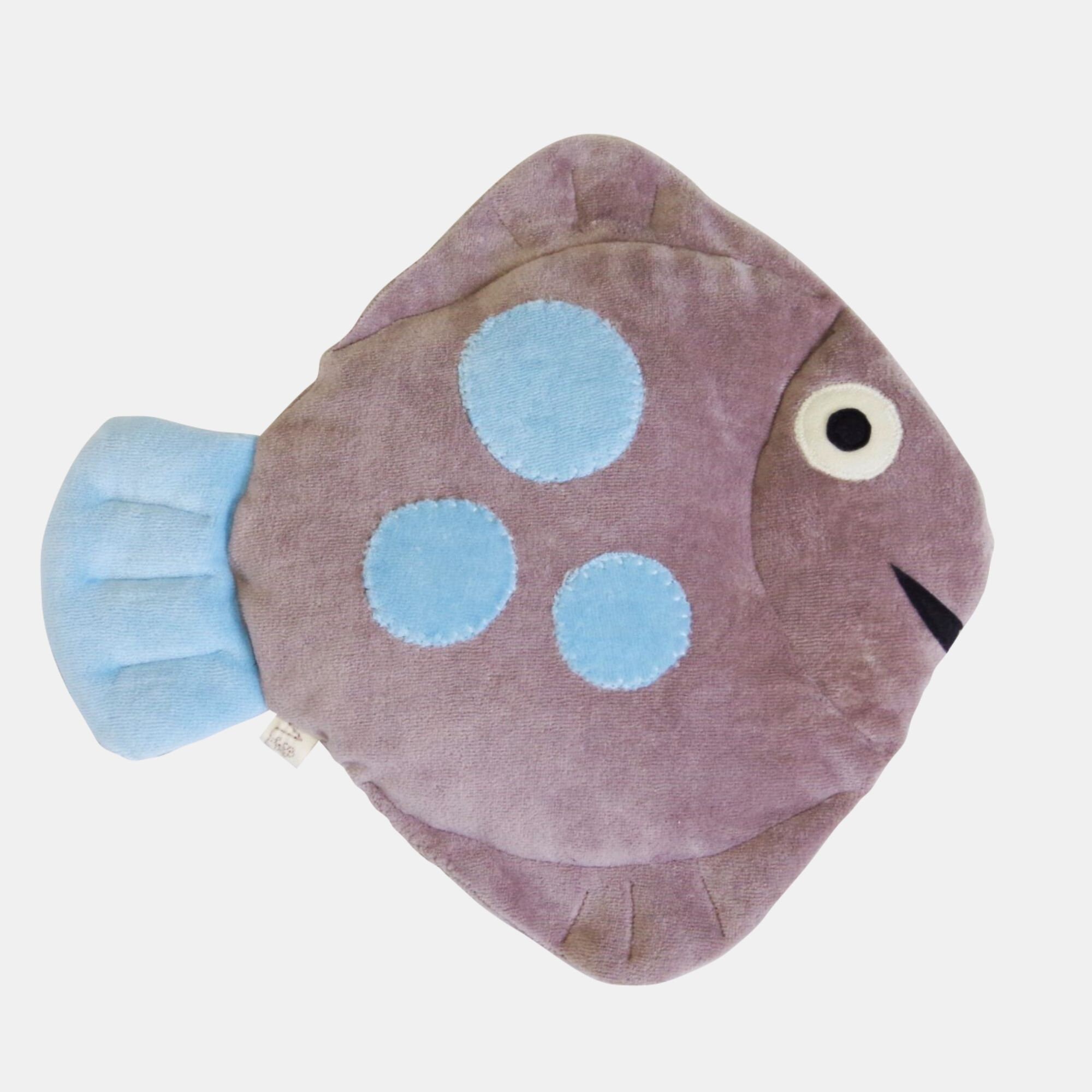 Flounder Fish Soft Toy, Personalized Fish Stuffed Animal, Handmade Baby ...