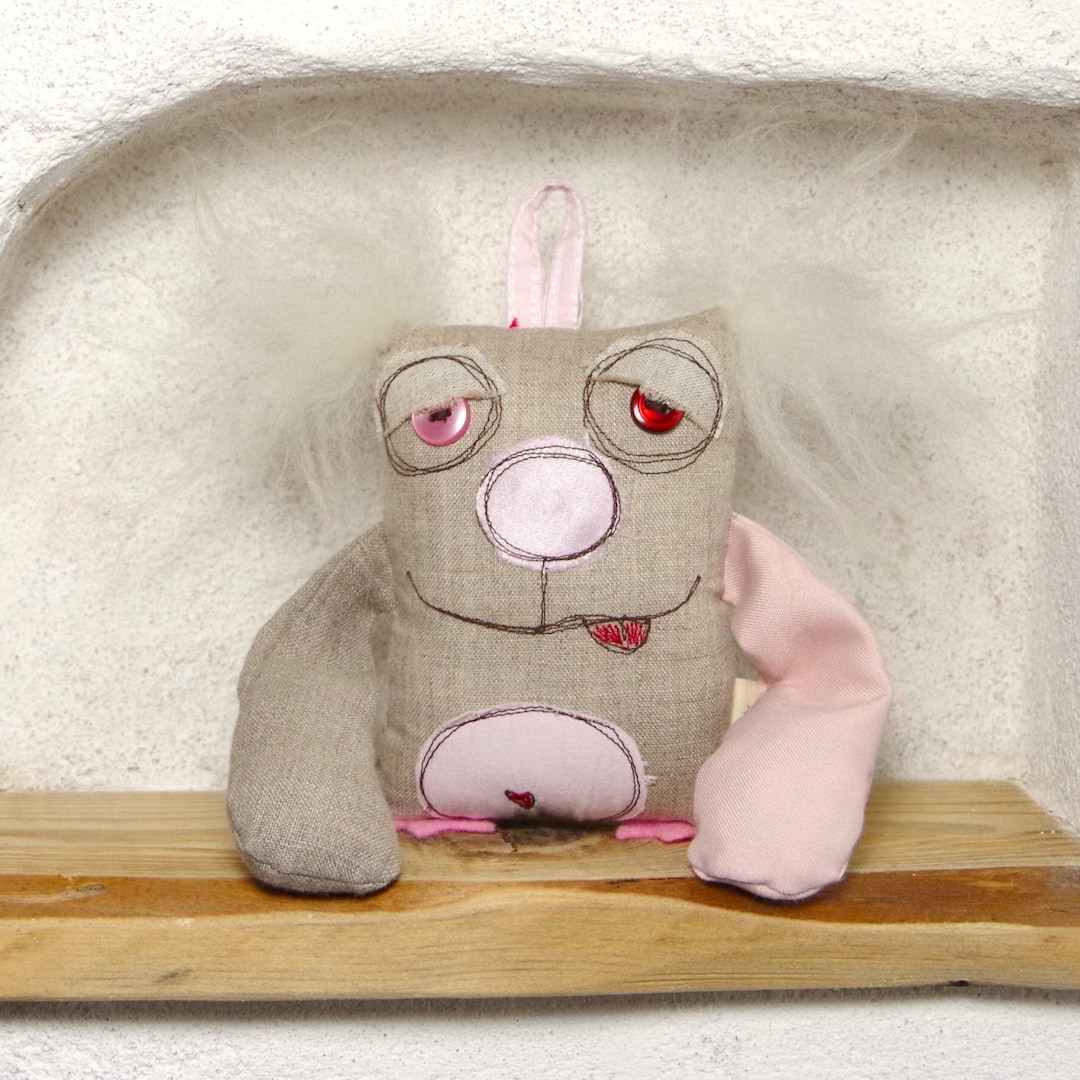 Personalized Linen Stuffed Animal Shelf Sitter: Keepsake Gift - Etsy