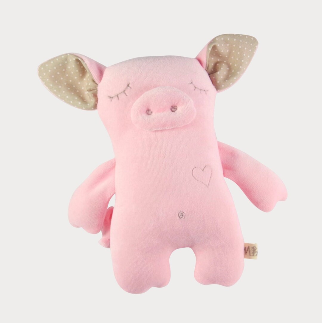 Pig Stuffed Animal, Personalized Baby Gift, Name Toy, Piggy Stuffed Toy ...