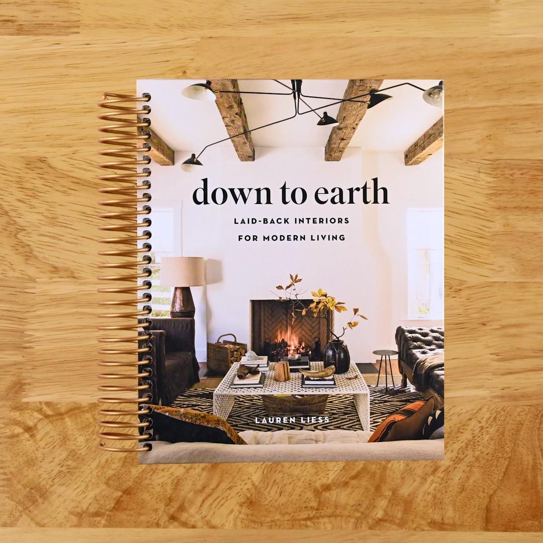 Down to Earth: Laid-back Interiors for Modern Living (spiral Bound) - Etsy