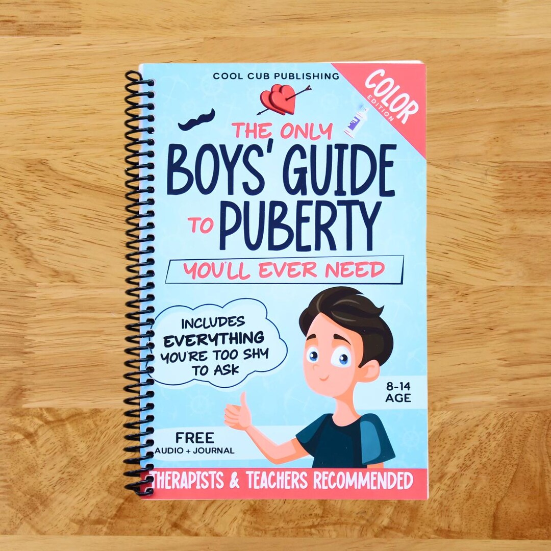 Boys' Guide to Puberty: Body Changes, Mood Swings (spiral Bound) - Etsy