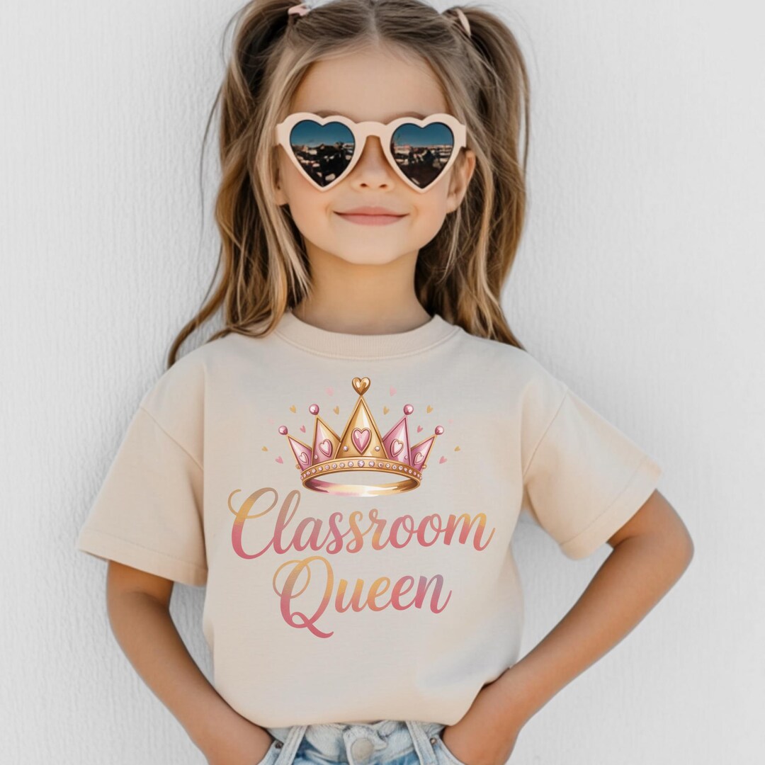Classroom Queen PNG: Teacher Shirt Design (digital Download) - Etsy