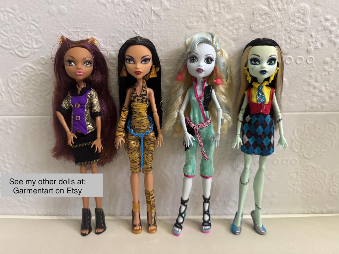 Monster High Fashion Pack Dolls - Etsy