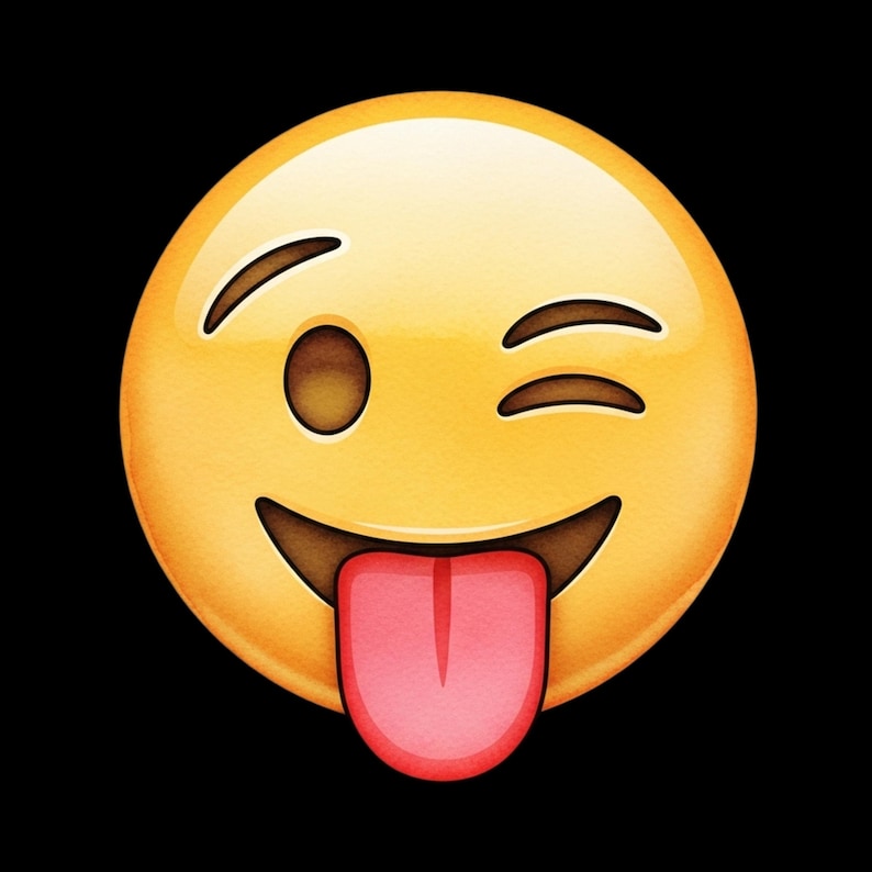 33 High Quality Emojies PNG Clipart Set | Cute Emoji Faces PNG | Vector ...