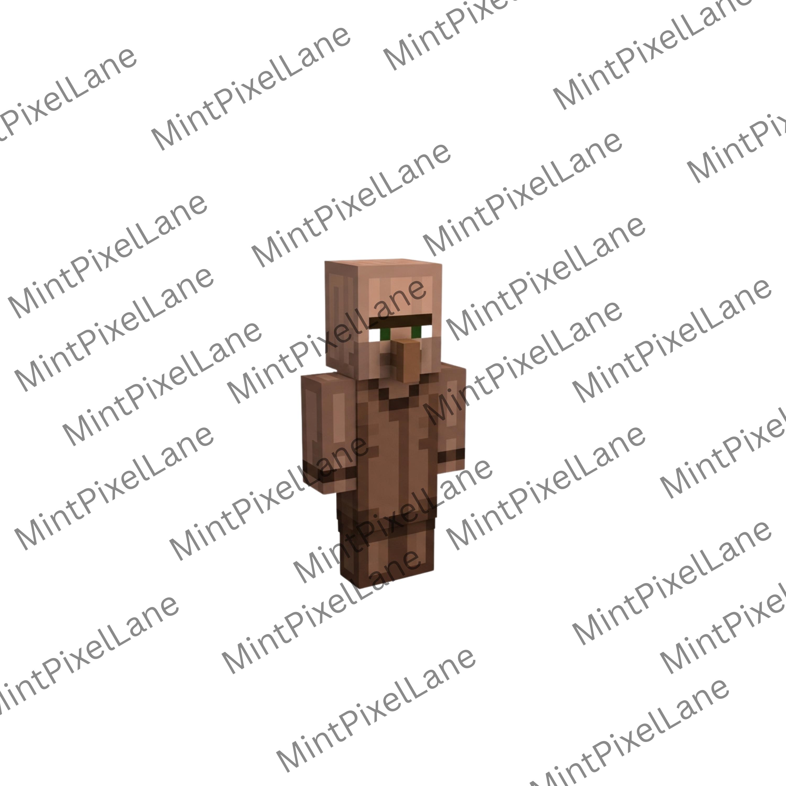Minecraft Characters PNG Clipart Bundle – 7 Official Game Characters ...