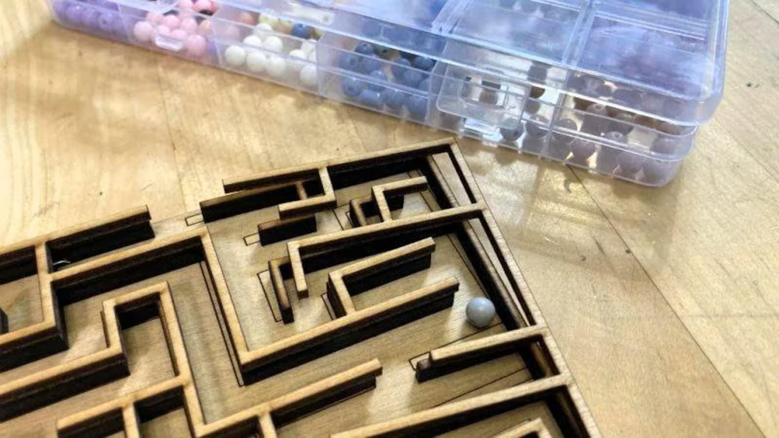 Two Level Maze Game DIY Dxf Ai Svg Cdr Laser Cut Files - Etsy