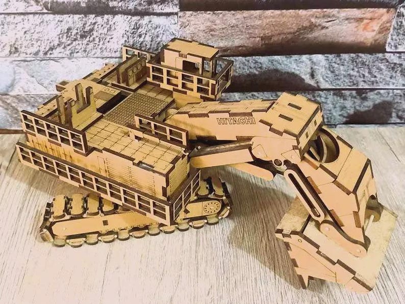 Bundle of Heavy Machinery DIY Dxf Svg Eps Cdr Ai Pdf Laser Cut Files - Etsy