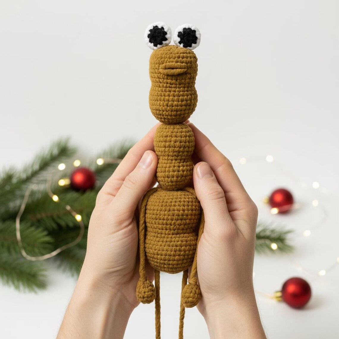 Crochet Marcus the Worm Amigurumi Plush Pattern, Handmade Crochet Toy ...