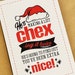 Chex Mix Gift Tag - He's Making a List and Chex-ing It Twice ...