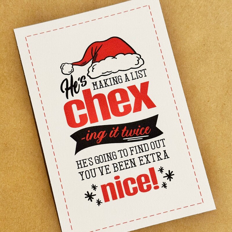 Checking It Twice - Etsy