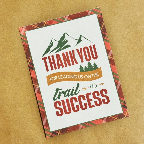 Trail Mix Thank You - Etsy