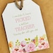 Floral Teacher Appreciation Tag, Printable I Couldn't Have Picked A ...