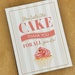 Cupcake Gift Tag | You Take the Cake | Cake Appreciation Tag ...