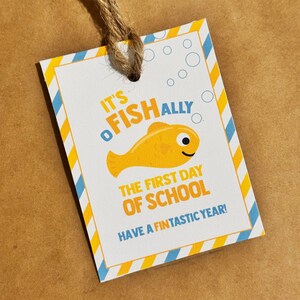 First Day of School Tag | It's O-fish-ally the First Day of School ...