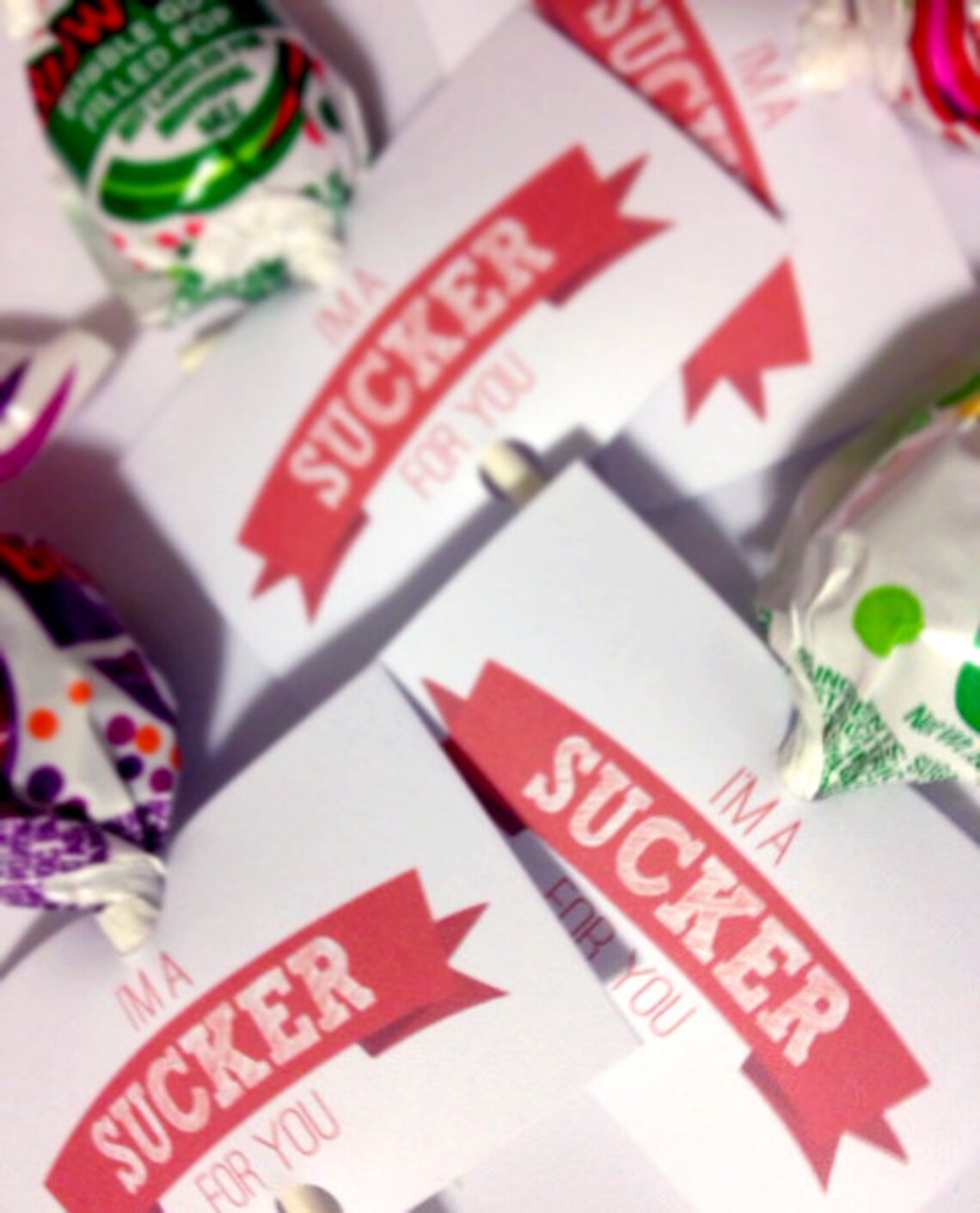 Printable Sucker Tags - I'm a Sucker for You - Gift for Parties, School ...
