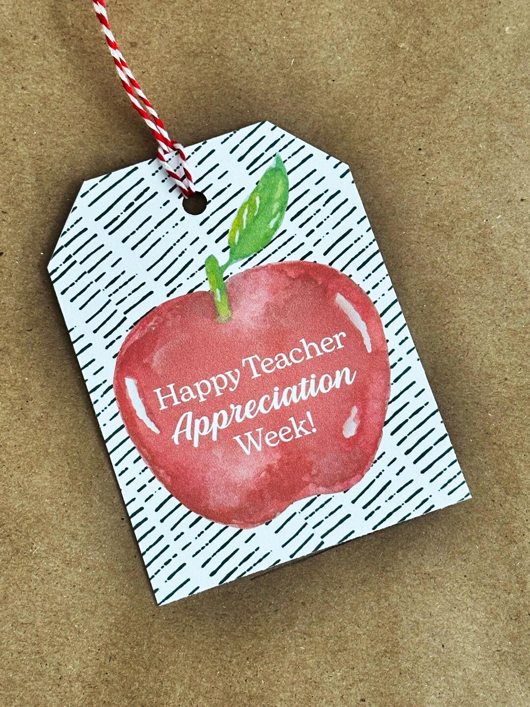 Teacher Appreciation Week Gift Tag | 3x4 Printable Tag | Teacher ...