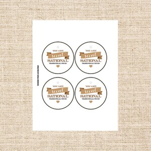 Printable Candle, Lotion, Soap Gift Tag for Teachers, Friends, Co ...