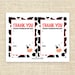 Teacher Gift 5x7 Thank You for Moo-tivating Me This Year or Thank You ...