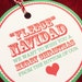 Fleece Navidad Gift Tag - Neighbor Gifts - Daycare Gifts - Fleece ...