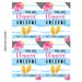 You Are Flippin Awesome | Printable Flip Flop Gift Tag | End of Year ...