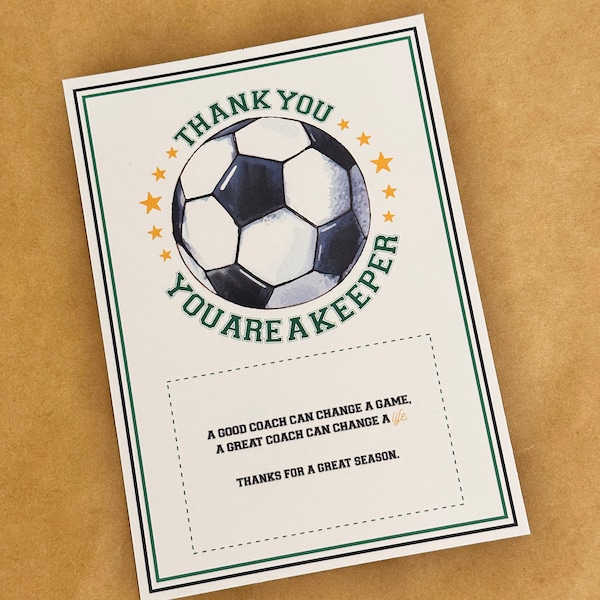 Buy Soccer Coach Gift - Etsy
