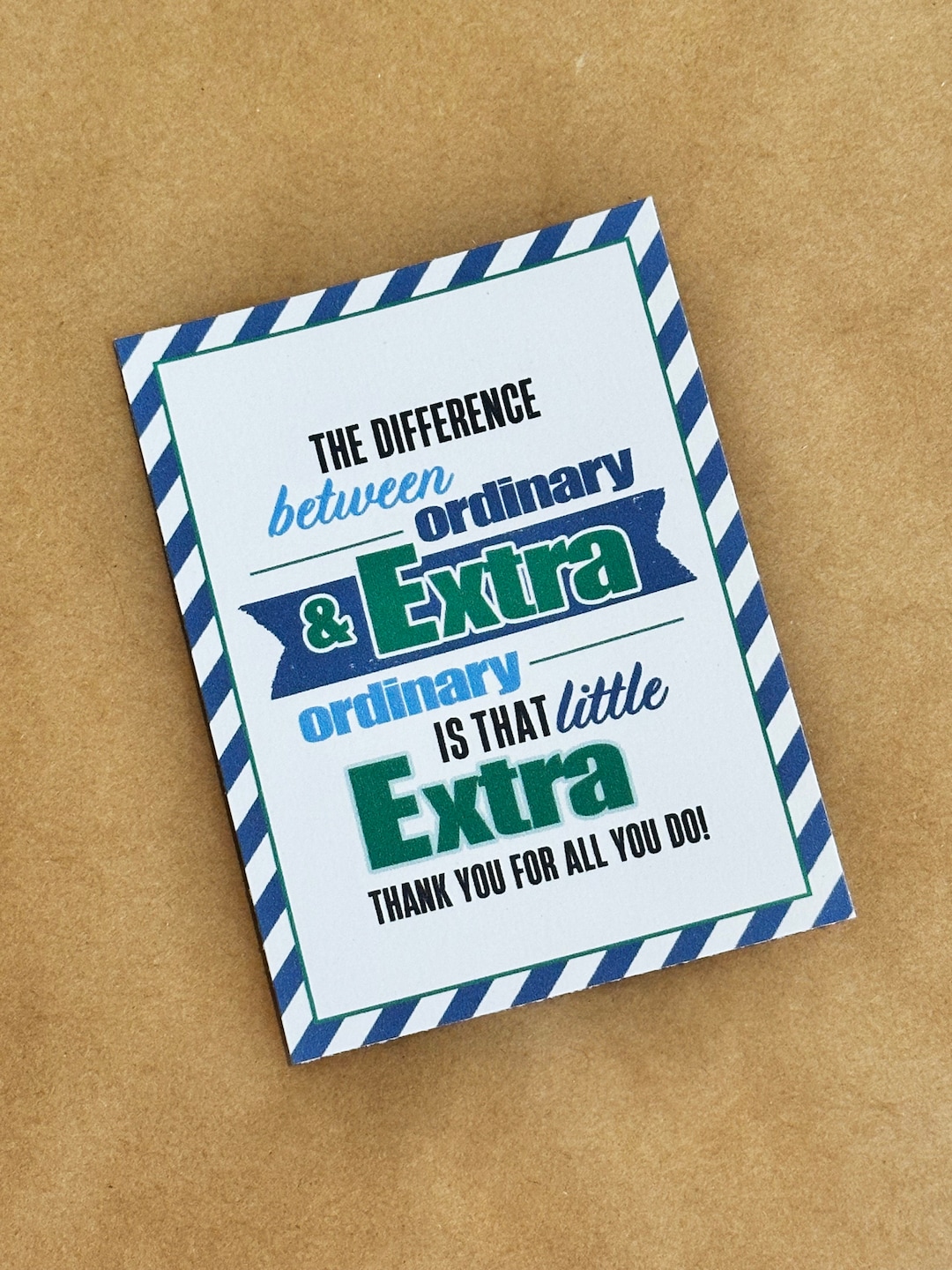 Extra Thank You Gift Tags Printable | Extra Gift Tag | Extra-ordinary ...