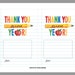 Printable Teacher Appreciation Gift Card 5x7 | Thank You for a Great ...