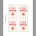 Cupcake Gift Tag | You Take the Cake | Cake Appreciation Tag ...