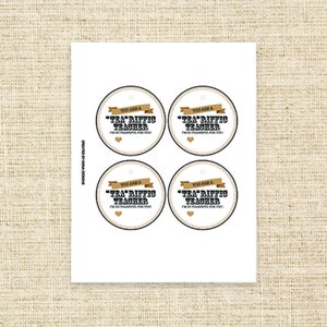 Printable Tea Gift Tag for Teachers - You Are a "tea"-riffic Teacher, I ...
