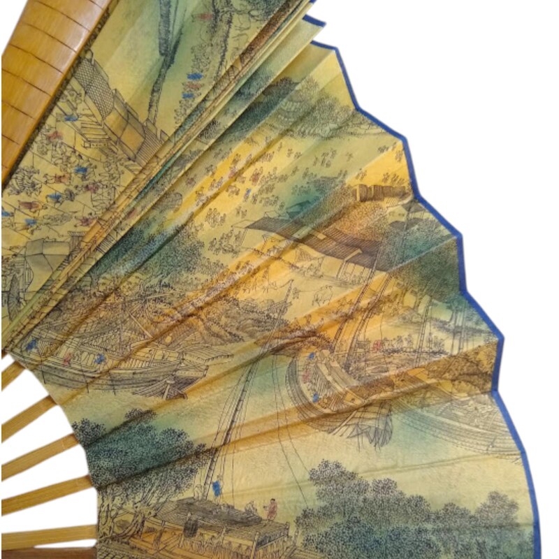 Chinese Fan Wall Art - Etsy