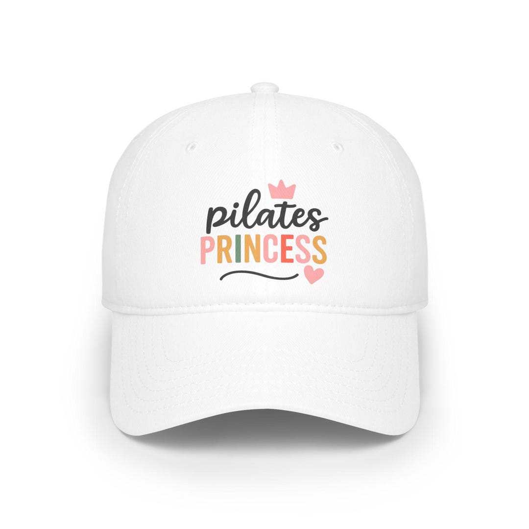 Pilates Princess Baseball Cap, 100% Cotton, Fitness Hat - Etsy