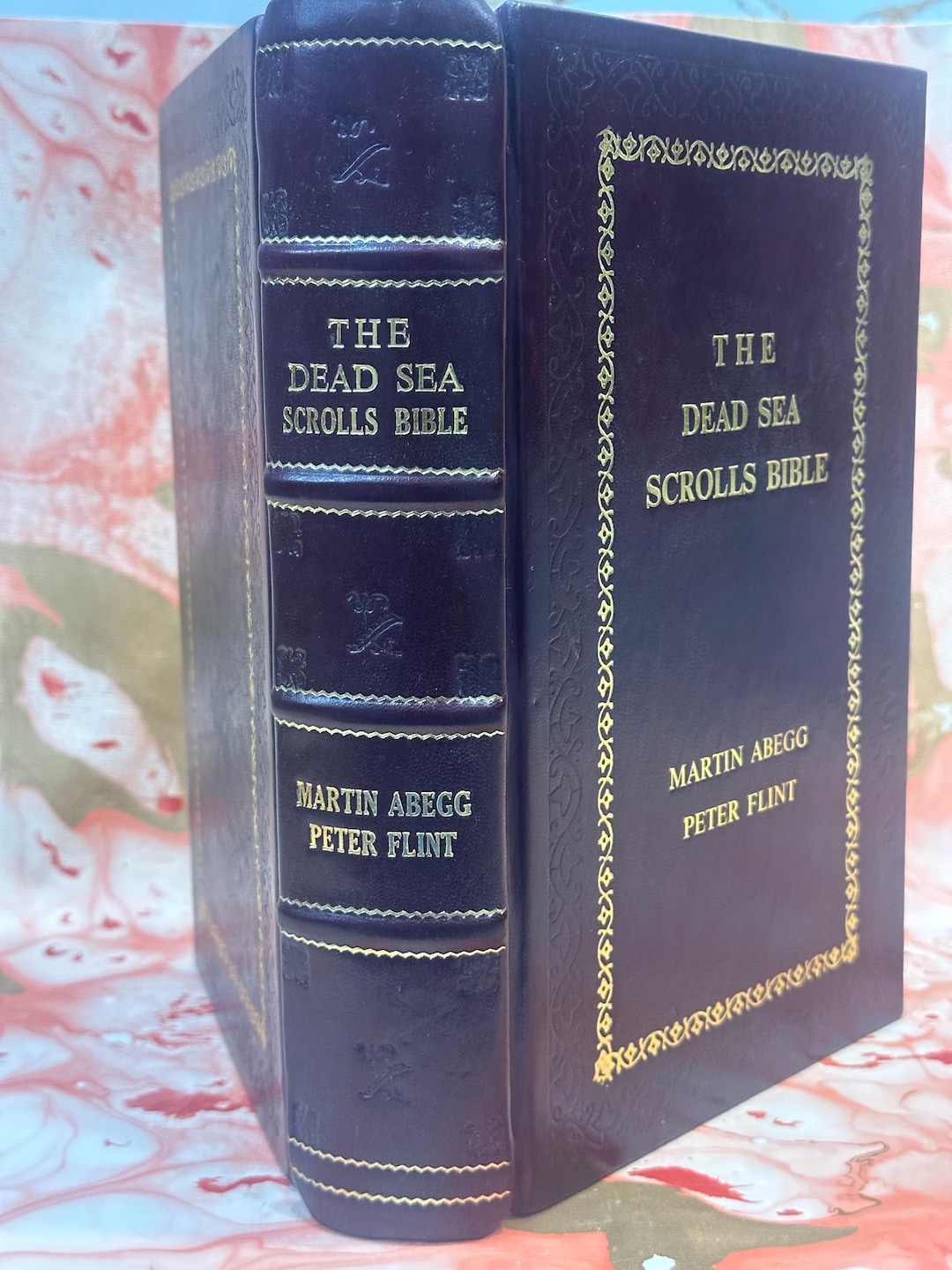 The Dead Sea Scrolls Bible the Oldest Known Bible , Leather Bound With ...