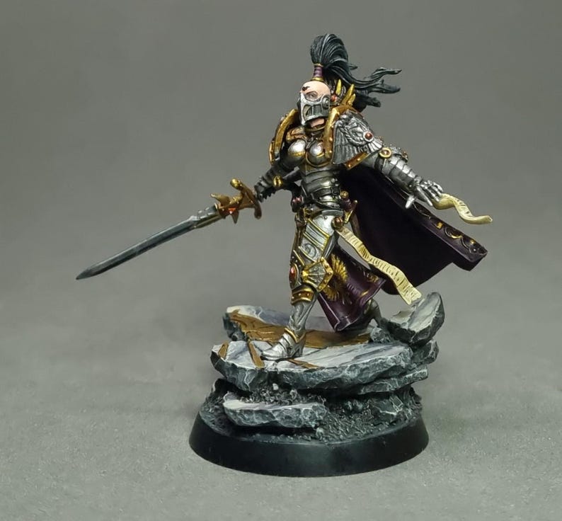Perturabo, Primarch of the Iron Warriors Legion Warhammer 30k - Premium ...